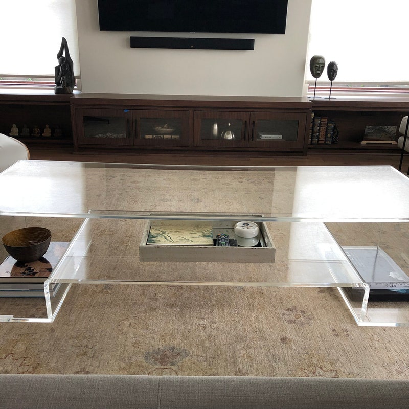 Acrylic Coffee Table - Etsy