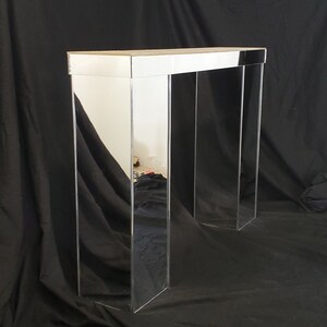 Mirror Acrylic Centerpiece Table Bridge - 30"h X 30"l - Hand Crafted in ...