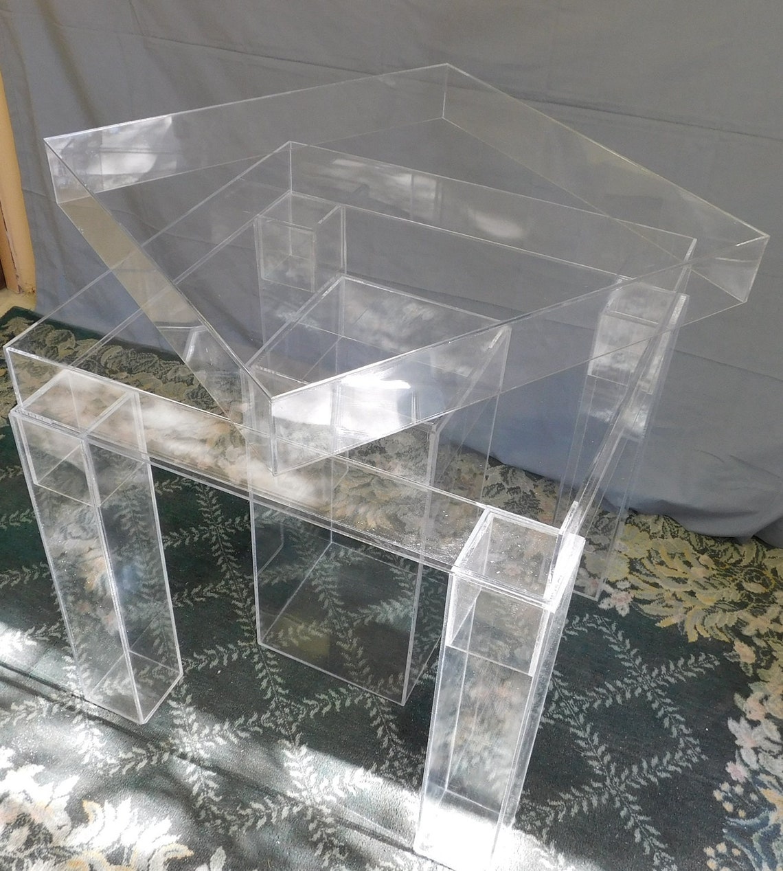 Acrylic Deluxe Cake Table / Game Table Modular Top : Hand - Etsy