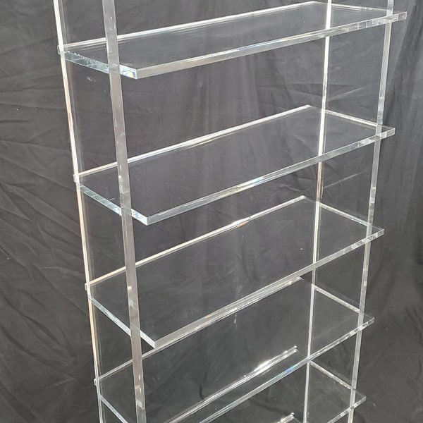 Acrylic Bookshelf - Etsy