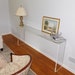 Acrylic Console Table 1.5 Thick Lucite 48l X - Etsy