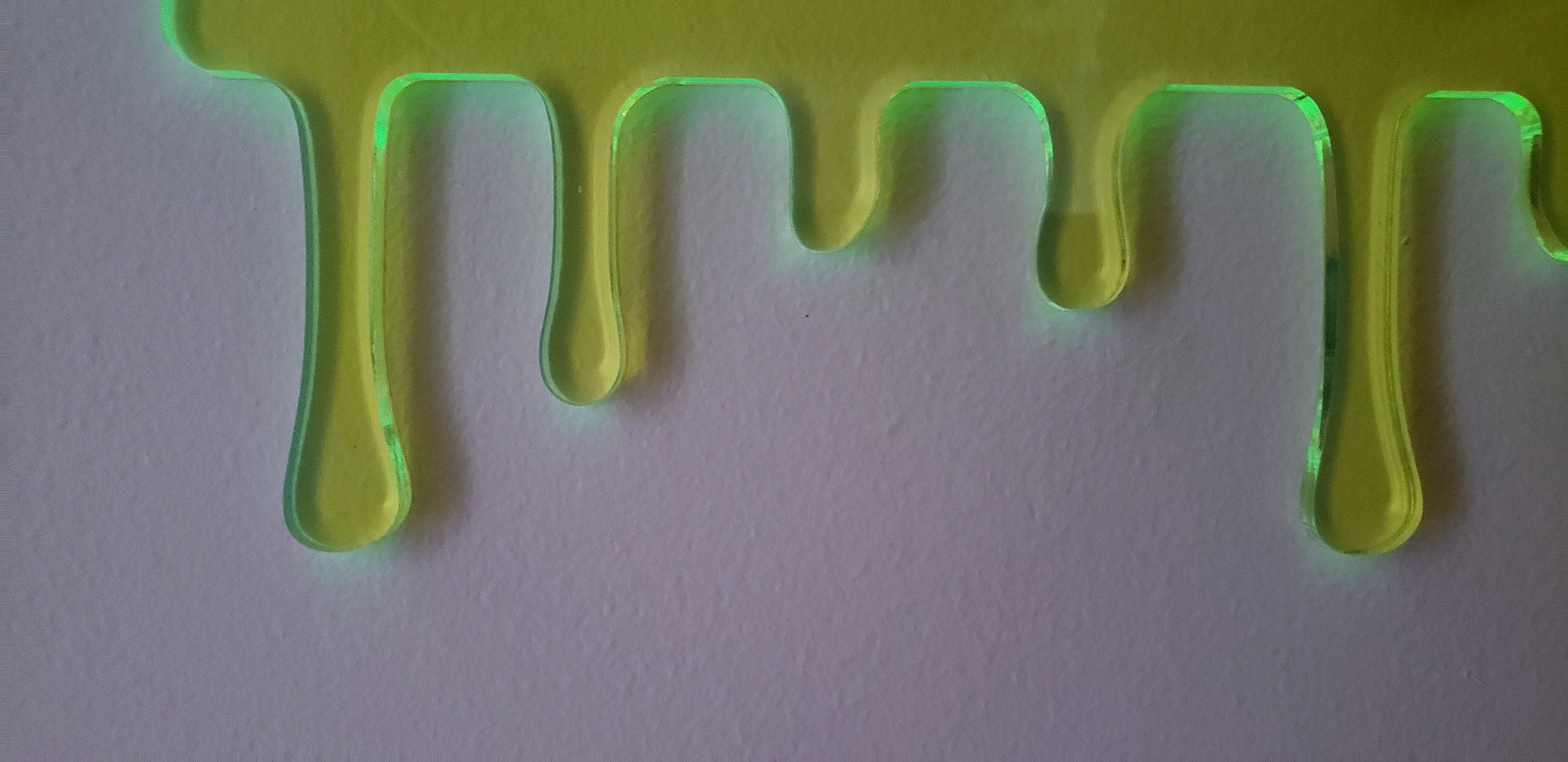 14 Groovy Neon Drip Shelf Decorative Wall Shelf | Etsy