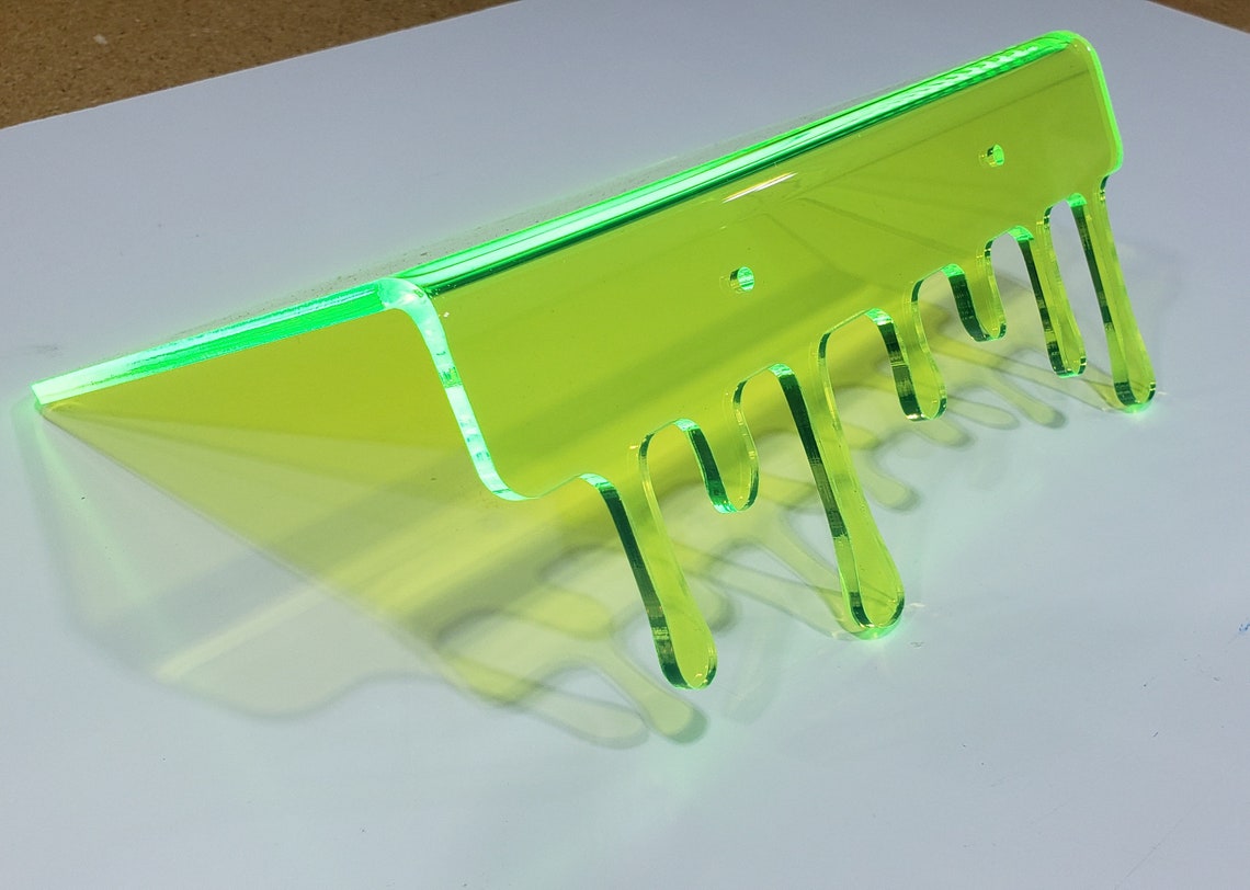 14 Groovy Neon Drip Shelf Decorative Wall Shelf | Etsy