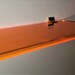 22"l Neon Acrylic Wall Shelf With Metal Brackets - 8"w 1/4"acrylic * 15 ...