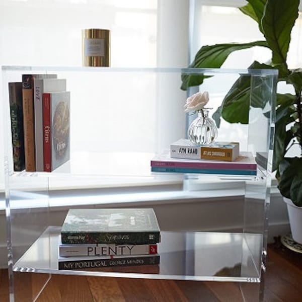 Acrylic Bookshelf - Etsy