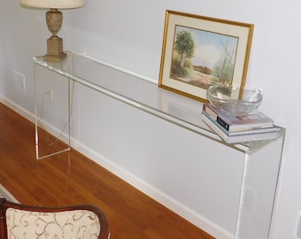 Acrylic Coffee Table box Style 32 X 32 X 18h Made to Order custom ...