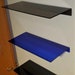 22" Folded Color Lucite Wall Shelf, - 22" Long X 8" Deep 1/4" Acrylic ...