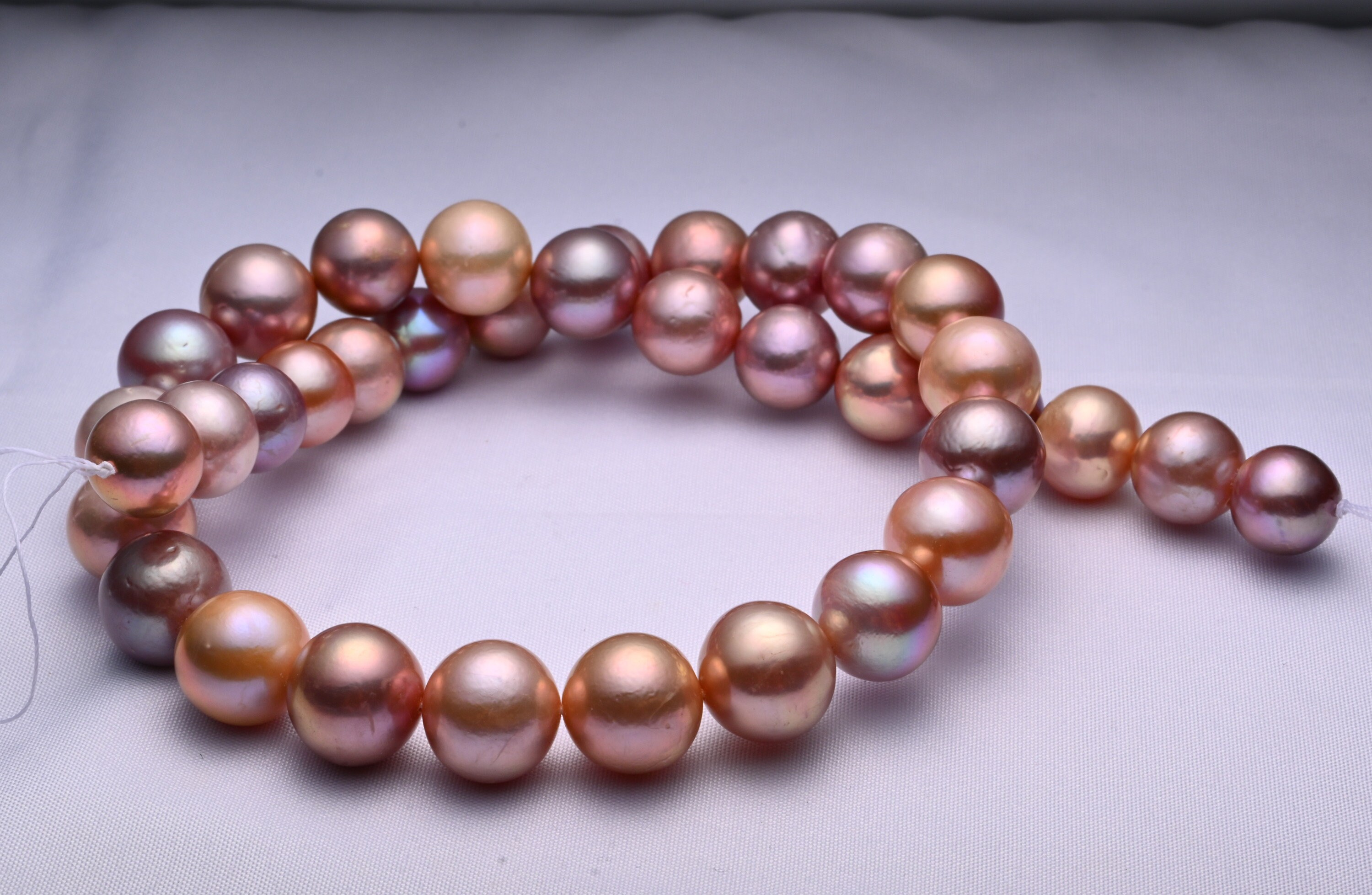 10-13mm Natural Color Edison Pearl Strandlarge Mixed Color - Etsy