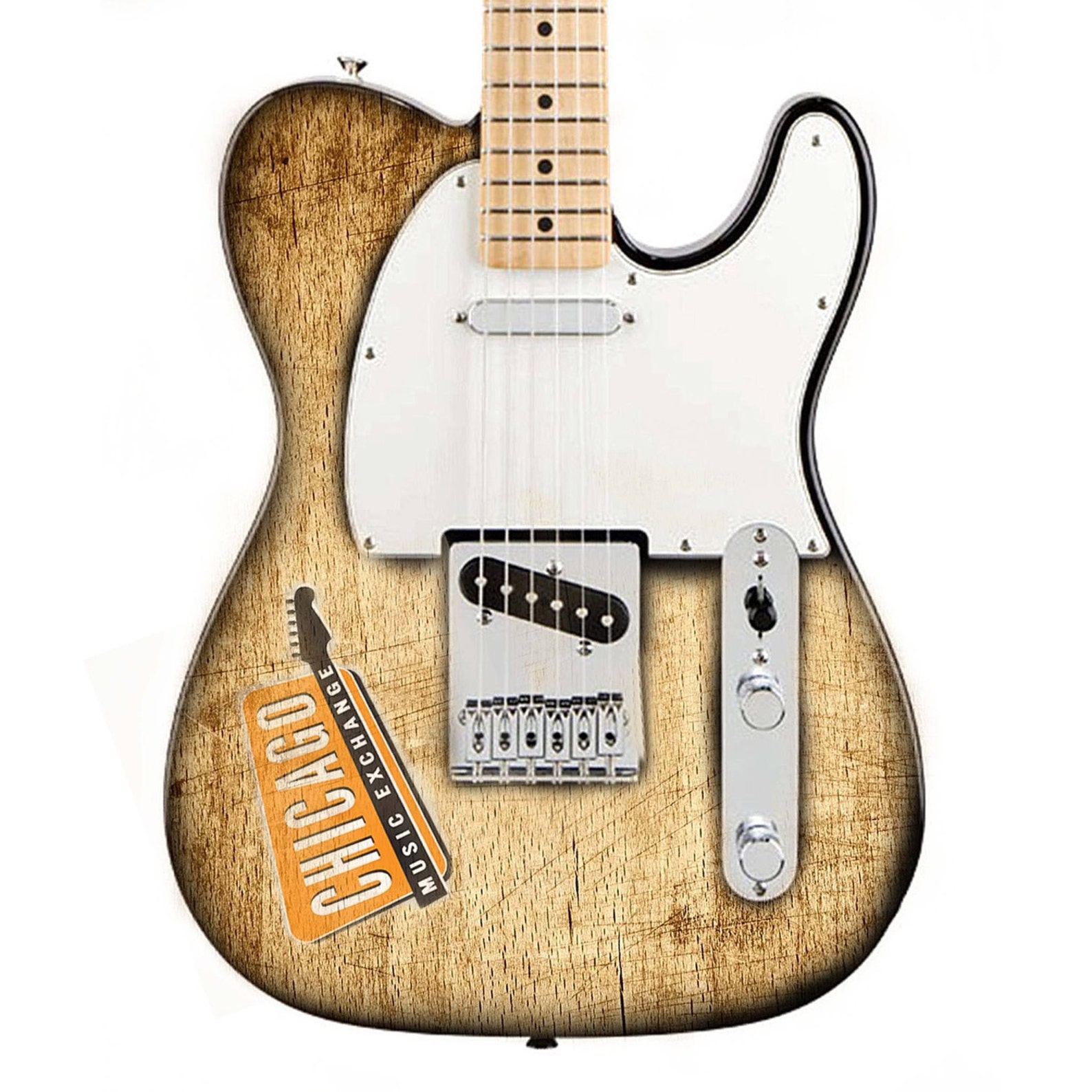 Custom Logo Telecaster Guitar Body with your Artwork | Etsy