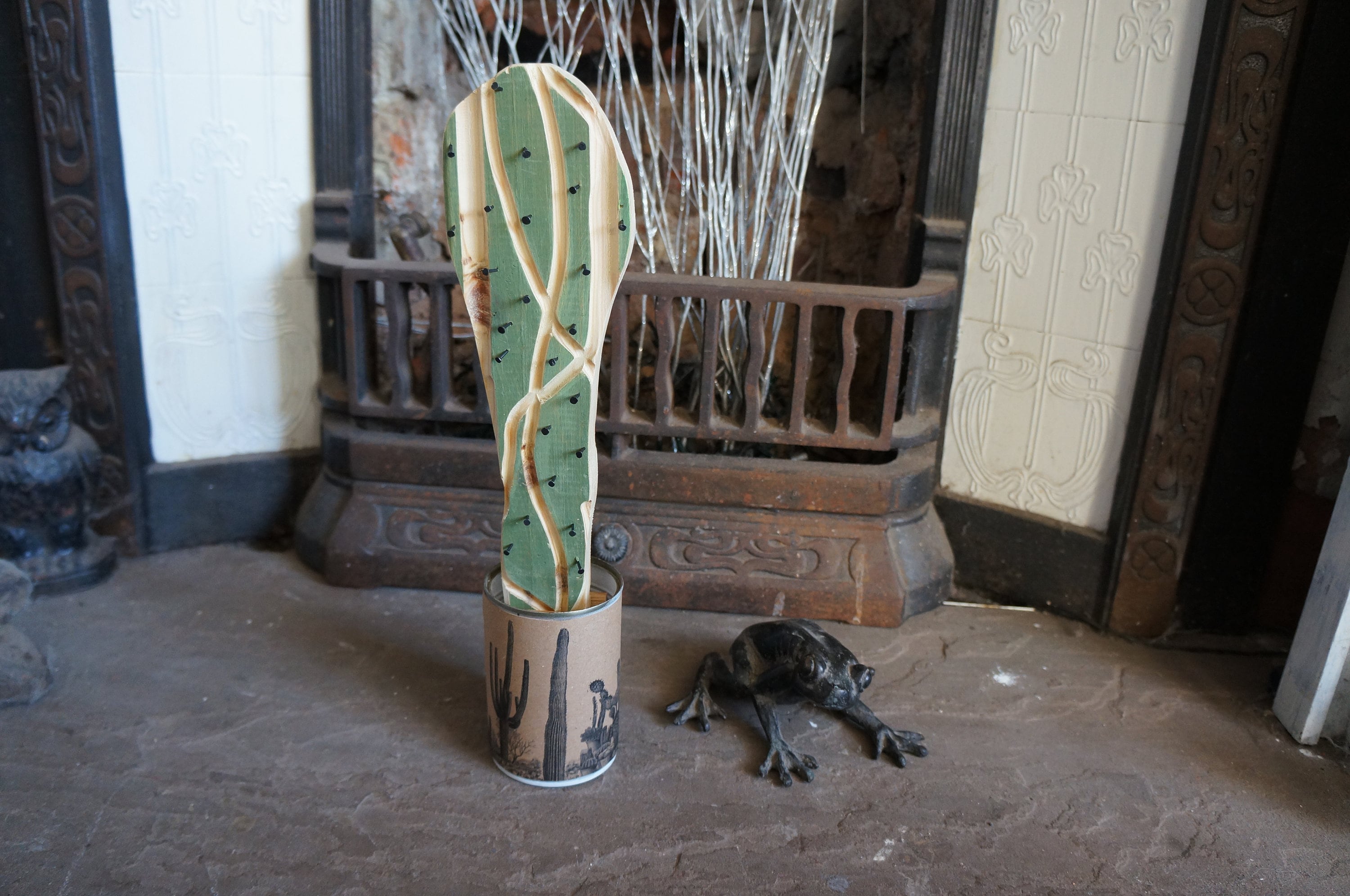 Wooden Cactus Wood Cacti Succulent Various Sizes and Shapes Made From ...