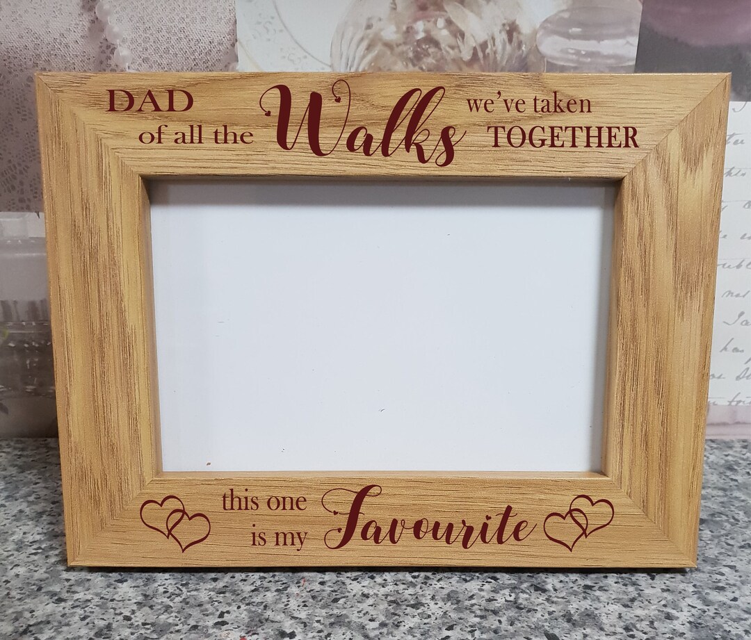 Father of the Bride Photo Frame, Gift From Bride for Dad, Wedding Gift ...