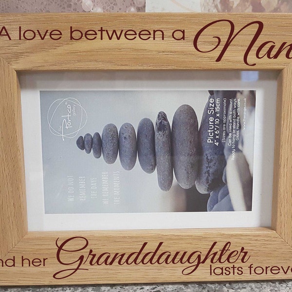 Grandma and Granddaughter Frame - Etsy