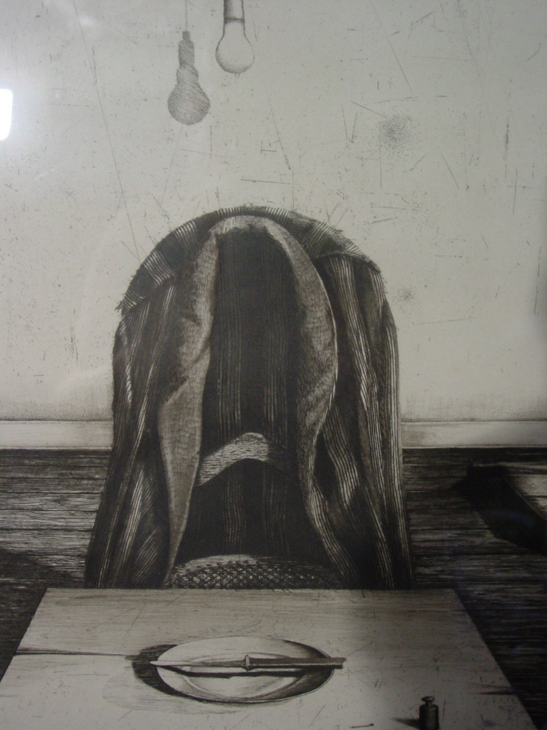 ESCHER Original Etching - Rolf Escher *1936 - Still Life From the Cycle ...