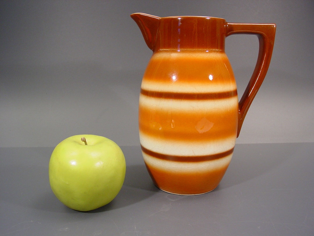 CERAMIC WEIMAR REPUBLIC Cacao Jug Chocolate Pitcher Graefenroda ...