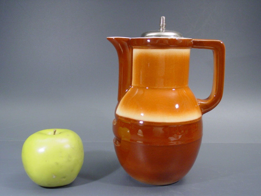 CERAMIC WEIMAR REPUBLIC Cacao Jug Chocolate Pitcher Graefenroda ...