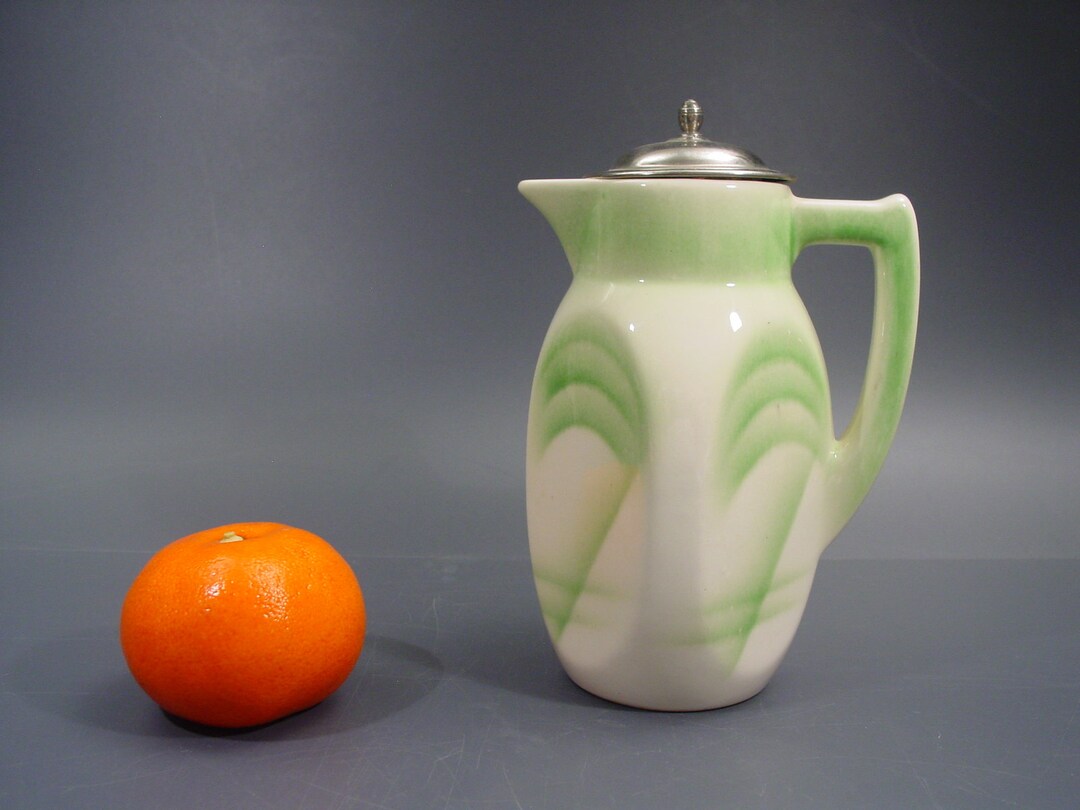 CERAMIC WEIMAR REPUBLIC Vintage Cacao Jug Chocolate - Könitz - German ...