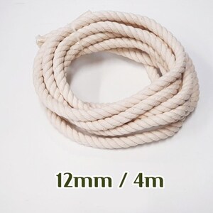 4.0MM to 20MM for Hand-dyeing Purpose Pure Cotton MACRAME ROPES Soft ...