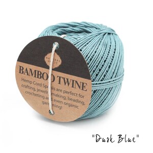 100yards 100% BAMBOO CORD BALL - Scrapbooking & Macrame Cord- Lovely ...