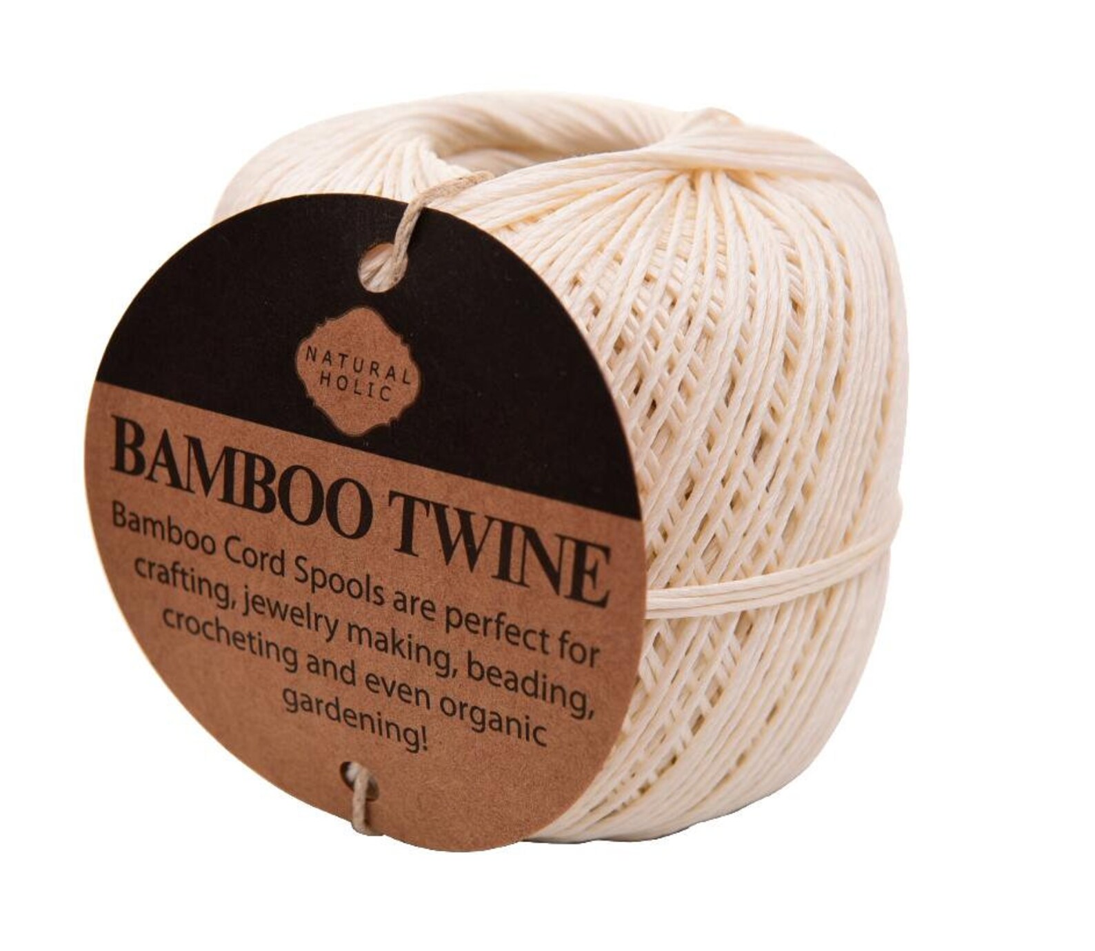 100% BAMBOO CORD BALL 100Yards Full Roll Polished Bamboo | Etsy