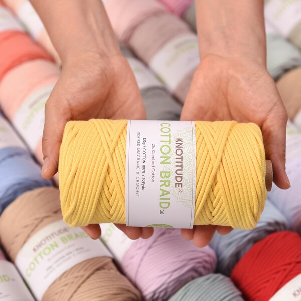 Cotton Braided Cord - Etsy