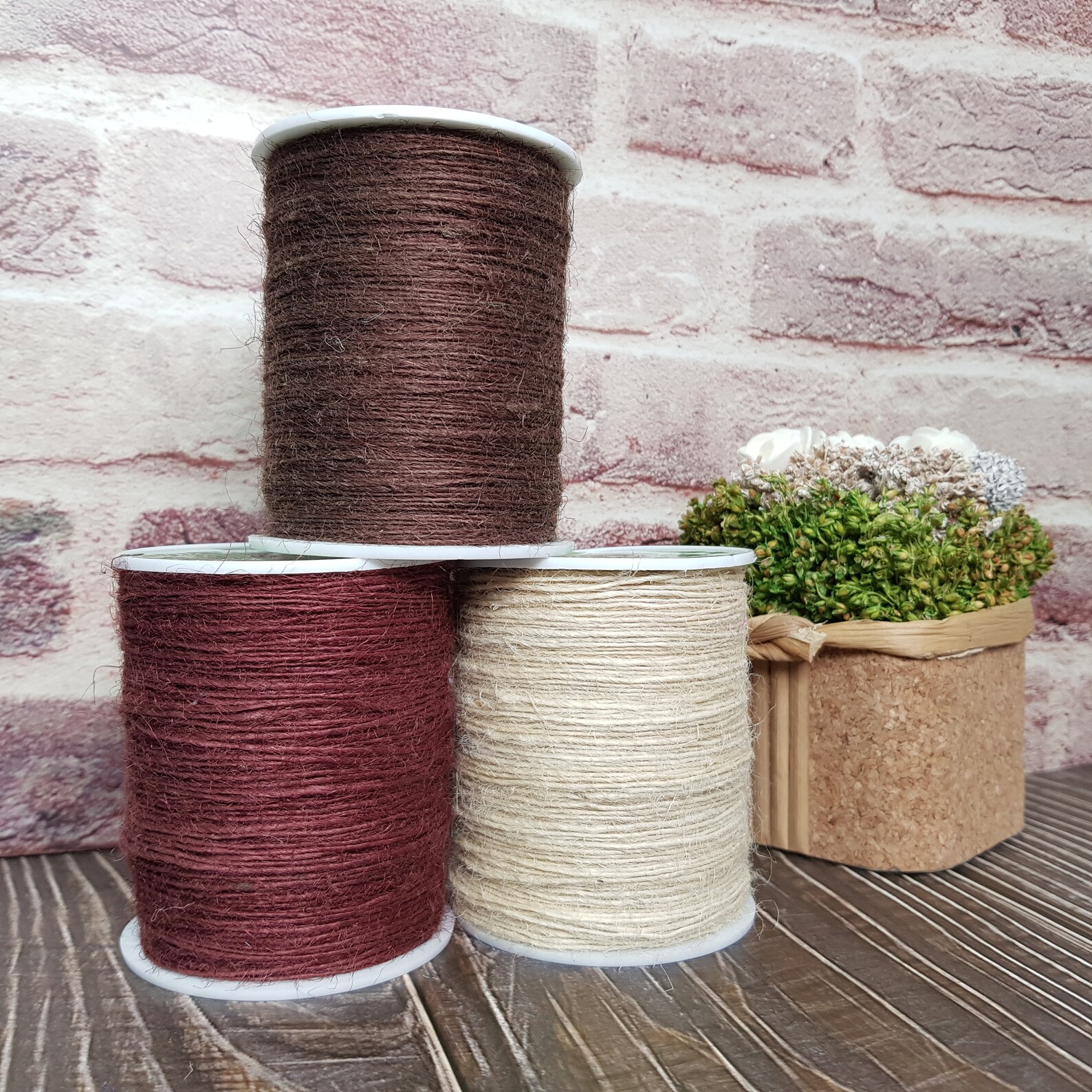 0.7MM Weaving Jute Thread Embroidery Thread 1ply Jute Cord - Etsy