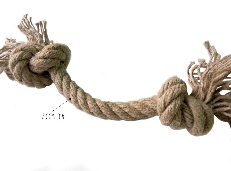 Hemp for Pets Natural DOG Toys 100% HEMP ROPE Dog Toy 20MM & - Etsy