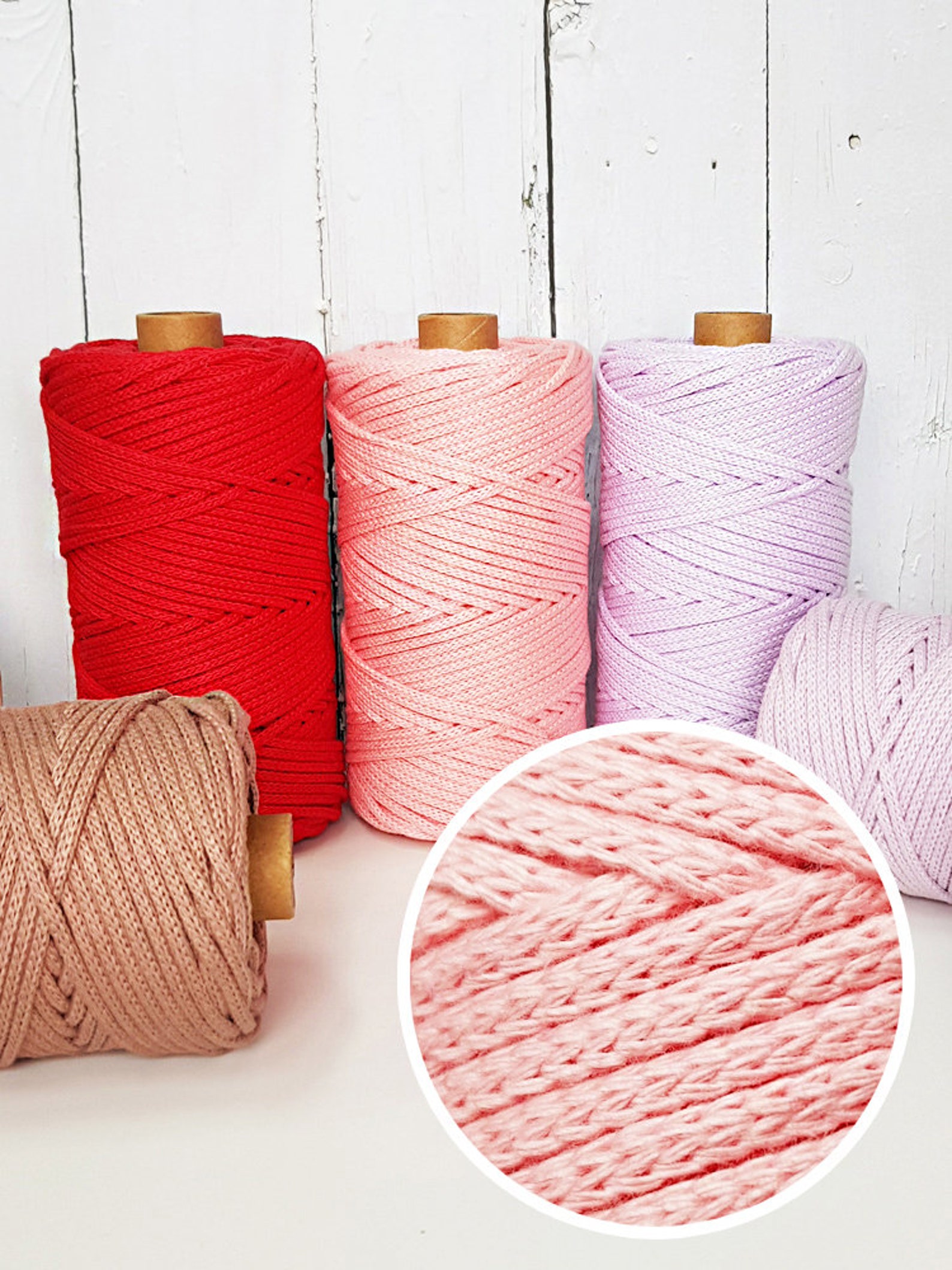 3.5MM Crochet Pattern Cotton Rope MACRAME Rope Cotton Ropes - Etsy