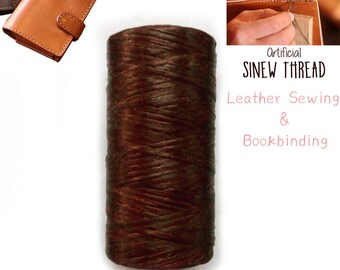 700 Feet Artificial SINEW Thread Robust & Strong Perfect for Leather ...