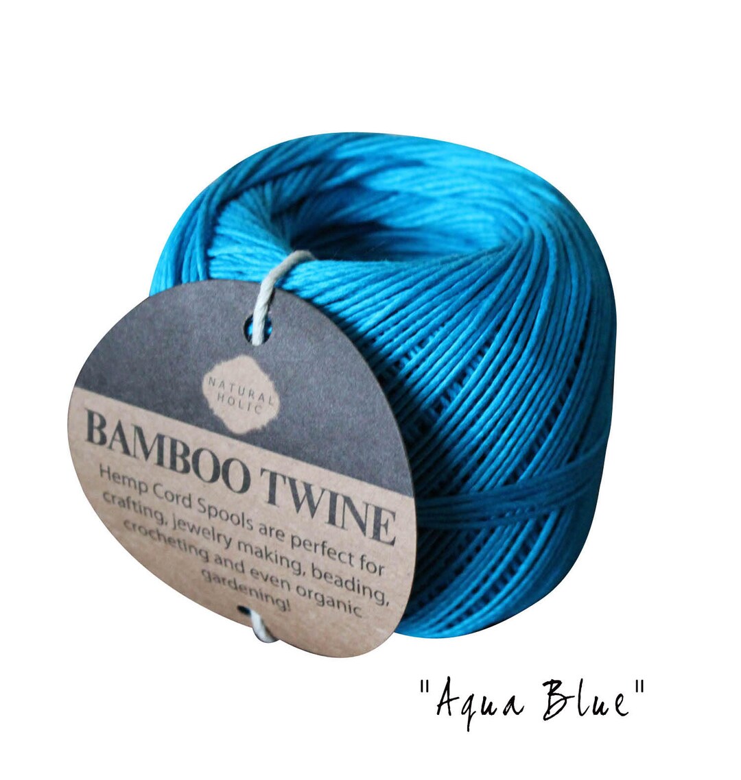 100yards 100% BAMBOO CORD BALL Scrapbooking & Macrame Cord Lovely ...