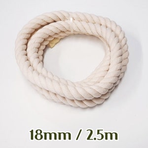 4.0MM to 20MM for Hand-dyeing Purpose Pure Cotton MACRAME ROPES Soft ...