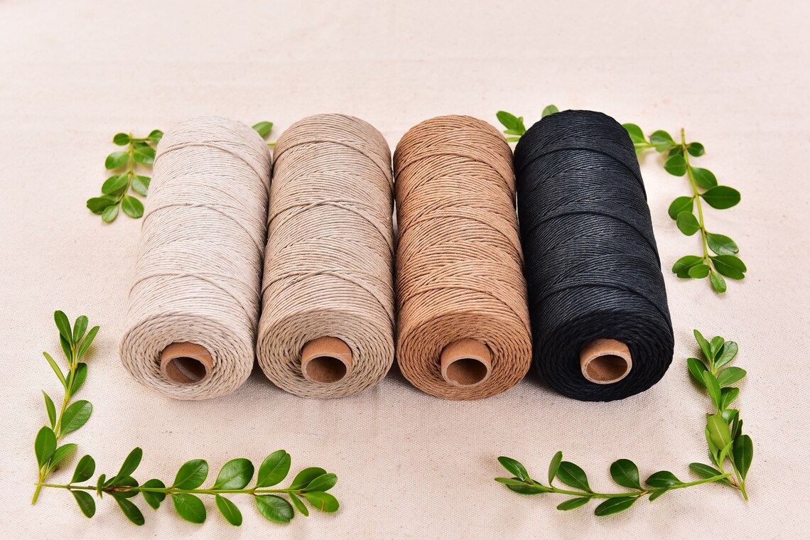 1.5MM Polished HEMP CORD 250yards a Full Roll Beading Cord - Etsy