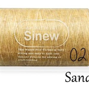 700 Feet Artificial SINEW Thread Robust & Strong Perfect for Leather ...