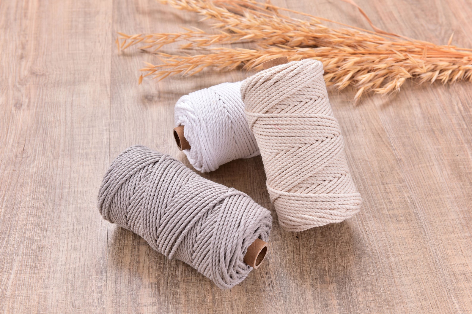 3.0MM & 4.0MM MACRAME Rope Cotton Ropes 80yards/100yards a - Etsy