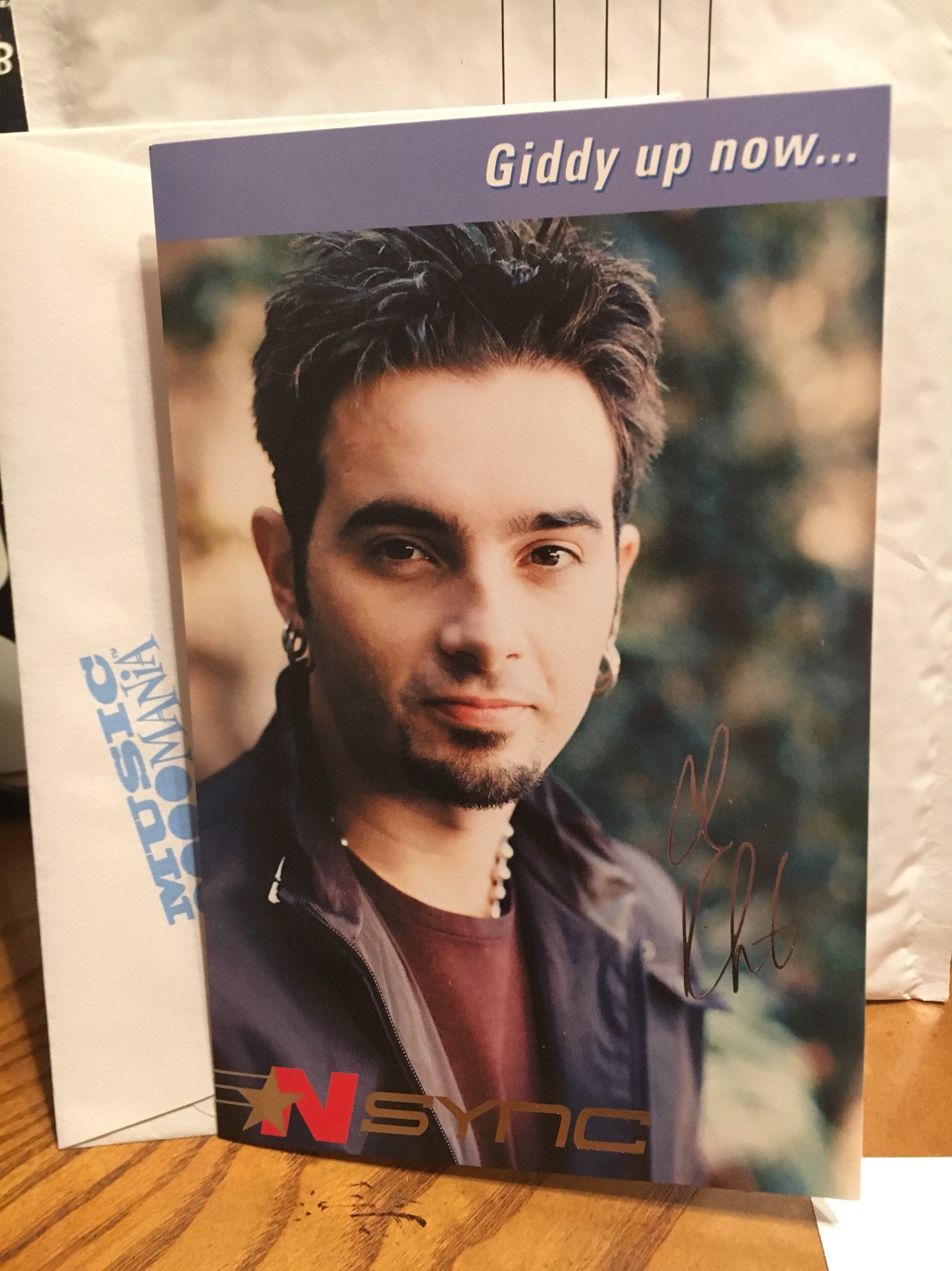 Vintage Collectable NSYNC Chris Birthday Greeting Card 12 - Etsy UK