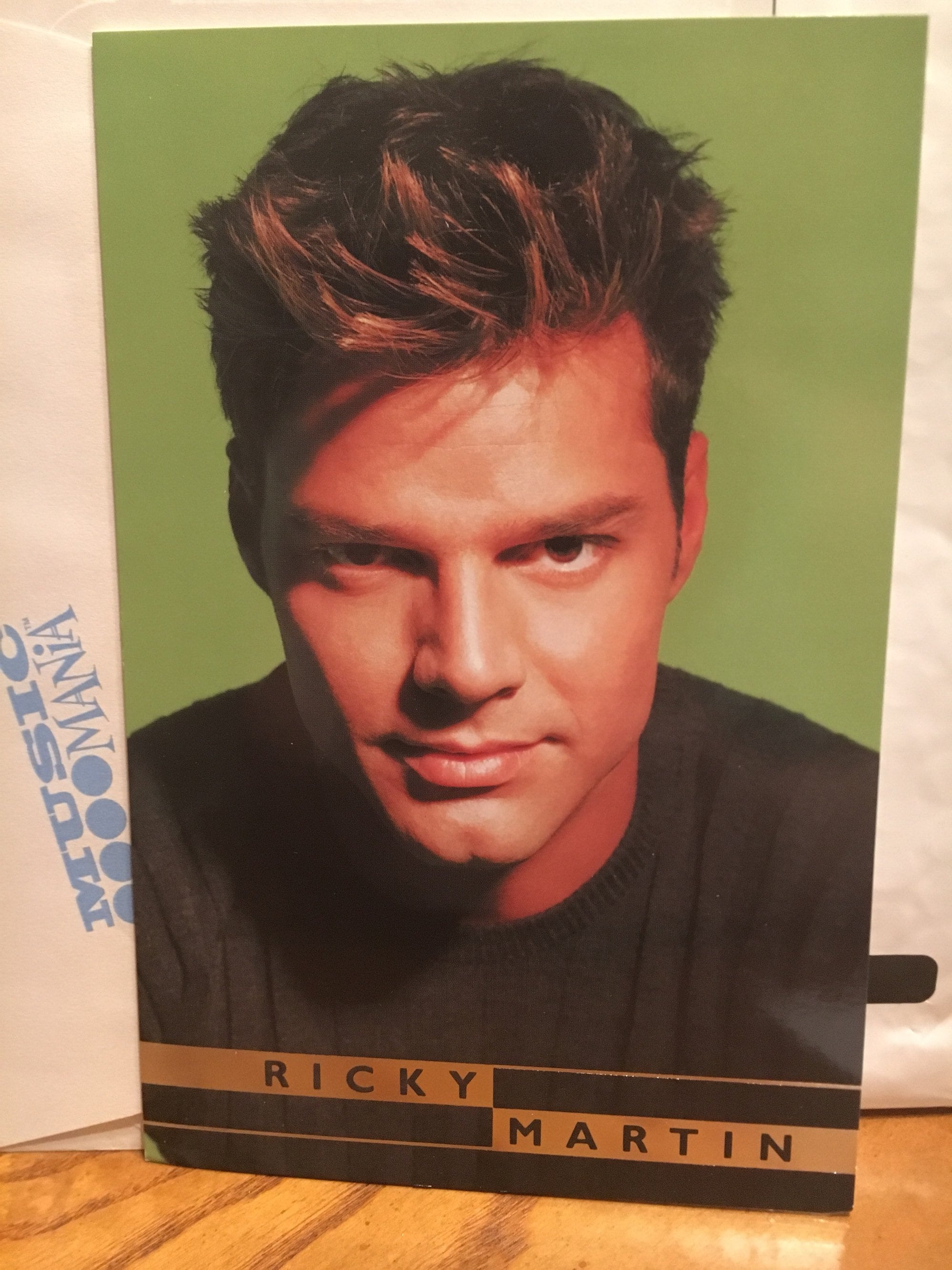 Vintage Collectable Ricky Martin Birthday Greeting Card 13 | Etsy