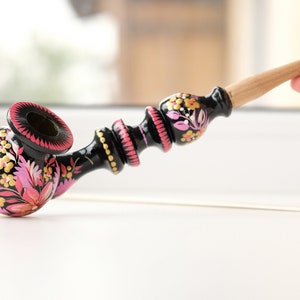 Personalized Smoking Pipe Custom Pink Flower Pipe Wooden - Etsy