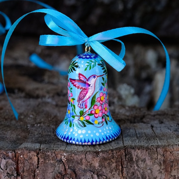 Hummingbird Bell - Etsy