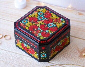 Vintage the Enchanted World of Boxes Fairy Box the Ark Hand Painted Trinket Box Jewelry Box Treasure Chest Polish Wooden Box Etsy India