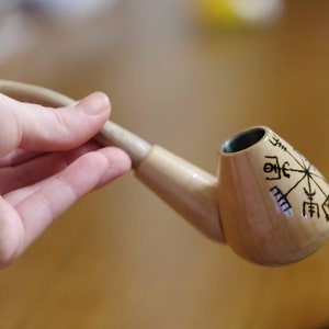 Viking Smoking Pipe Viking Compass Pipe Tobacco Smoking - Etsy