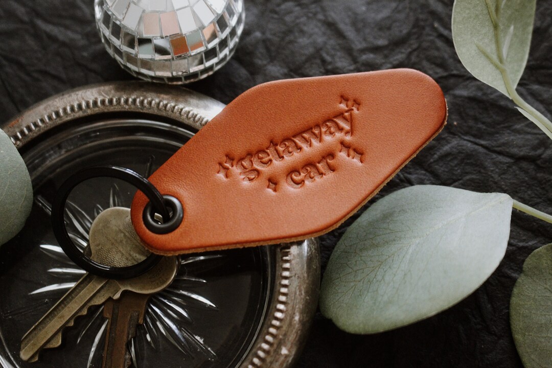 Getaway Car Leather Motel Keychain Taylor Swift Merch Lyric - Etsy