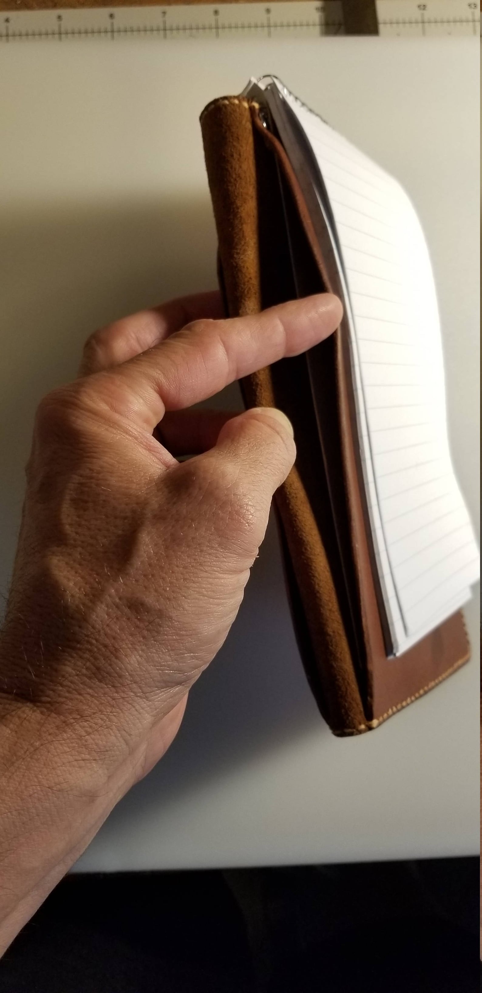Portage Reporter Notebook Leather Cover for Lefties Too! - Etsy