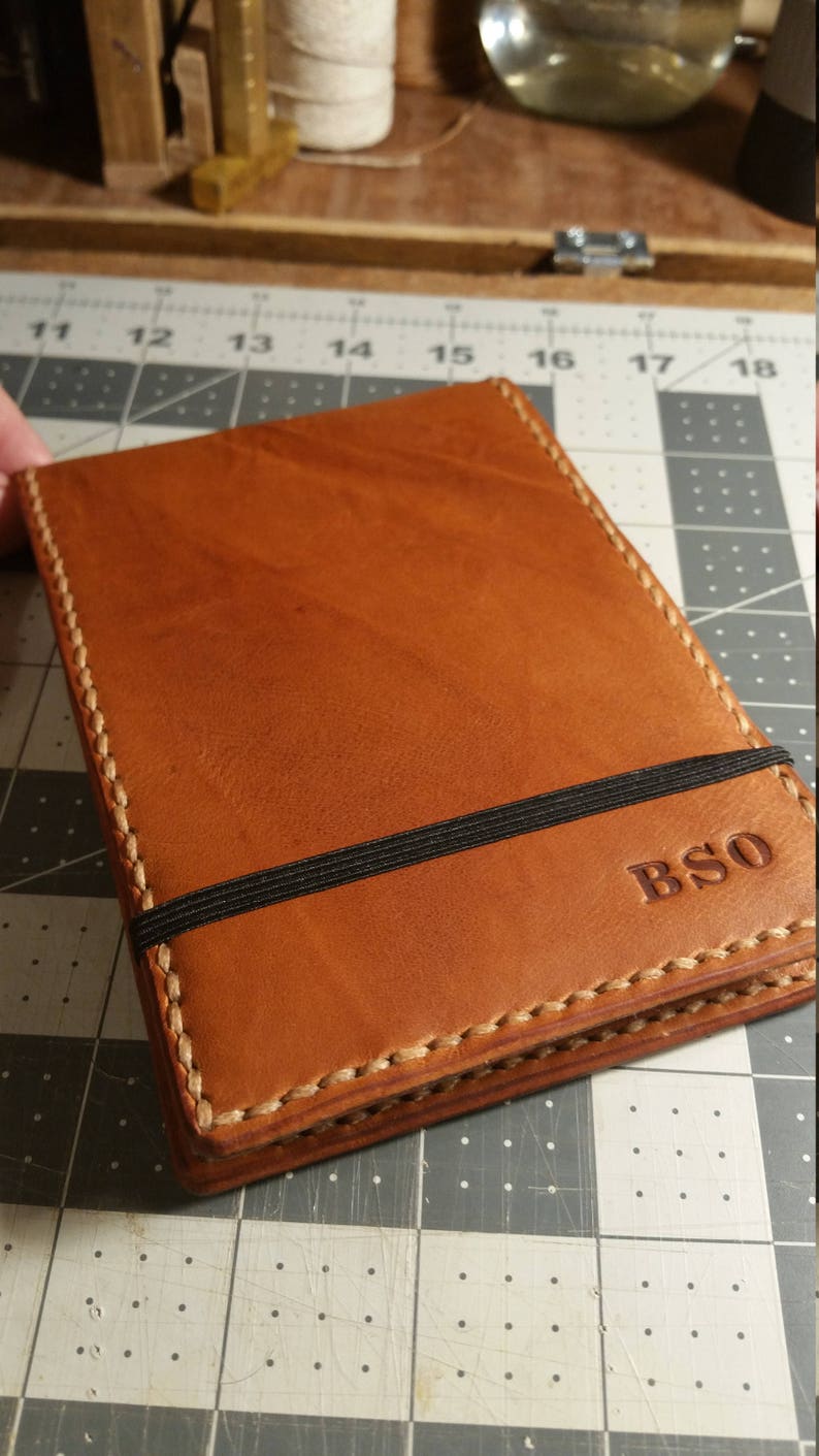 Reporters or Flip Style Notebook Leather Cover - Refillable - Etsy
