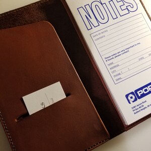 Portage Reporter Notebook Leather Cover for Lefties Too! - Etsy