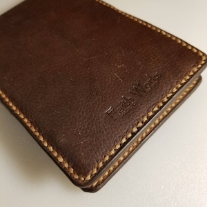 Reporters or Flip Style Notebook Leather Cover - Refillable - Etsy