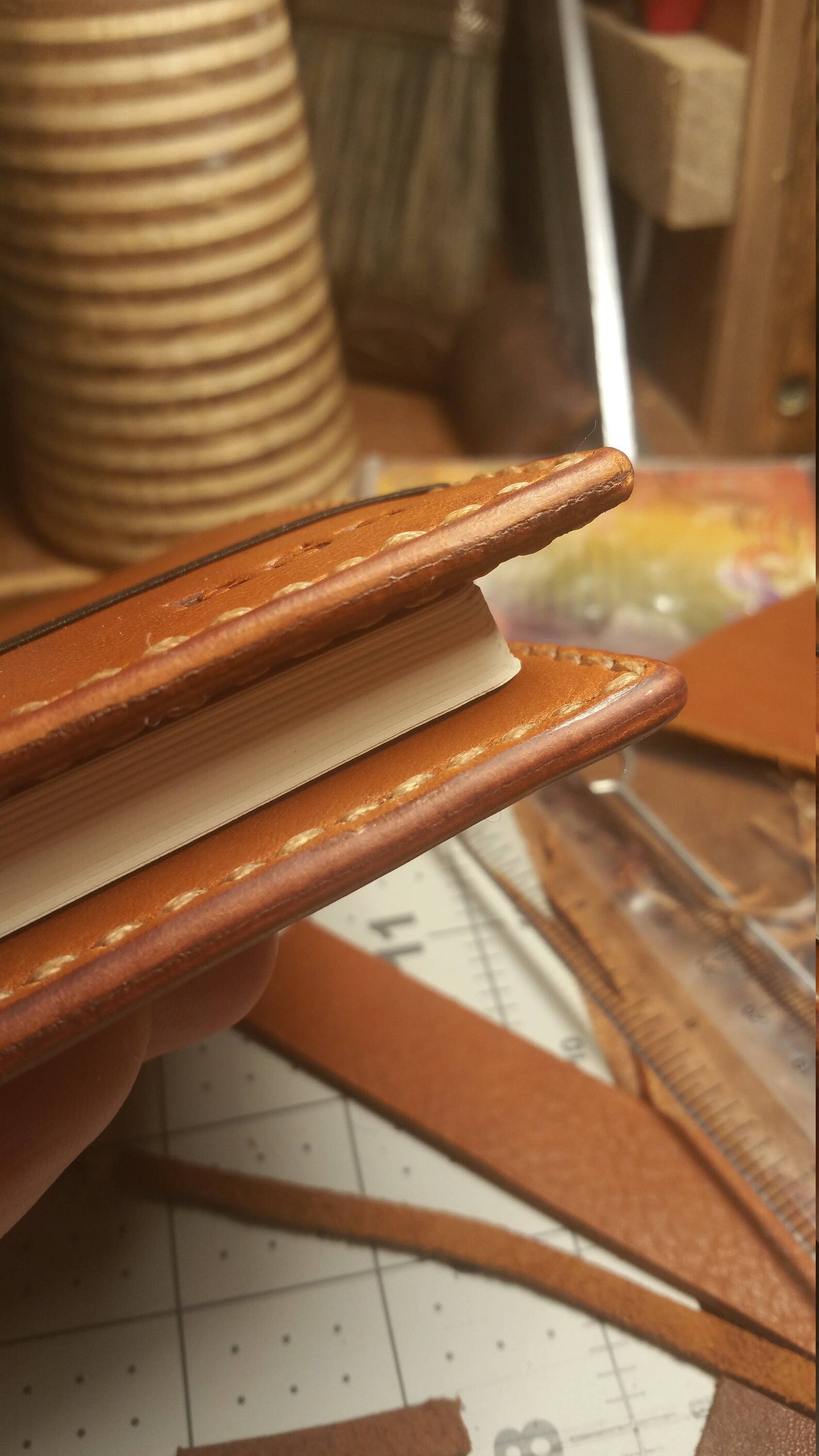 Reporters or Flip Style Notebook Leather Cover Refillable - Etsy