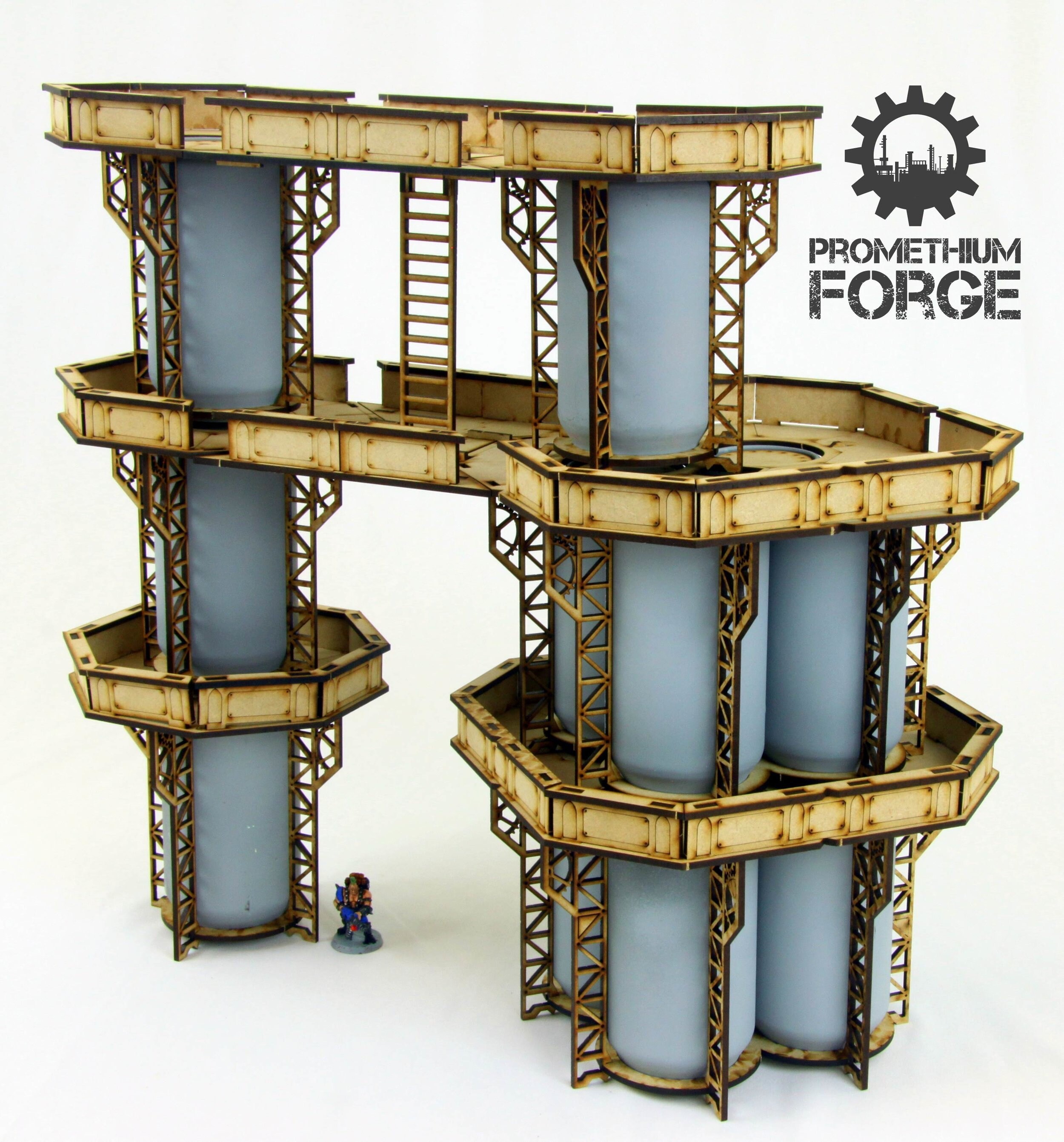 Can Tower Terrain Set Digital Download for Laser Cutting .svg, .ai ...