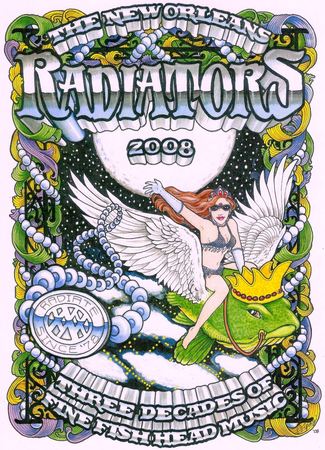 The Radiators 30th Anniversary Commemorative Throw Me Somethin' Sister ...