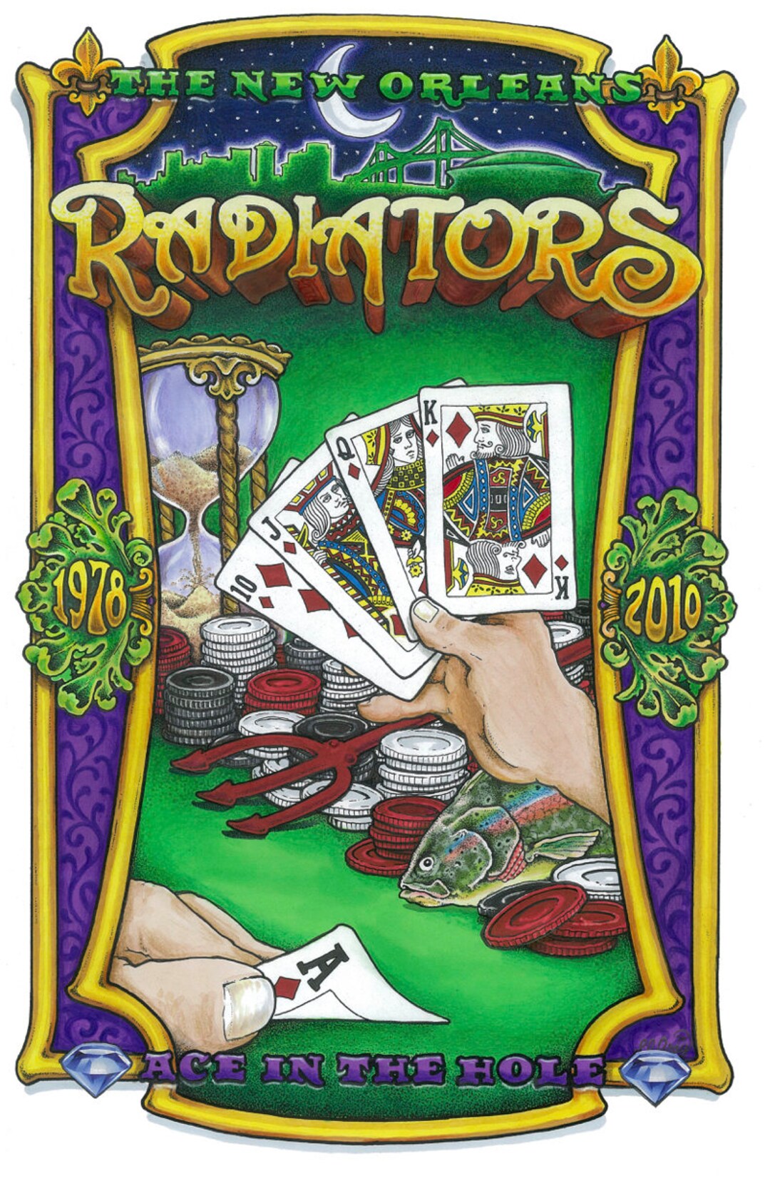 The Radiators 32nd Anniversary Commemorative Ace in the Hole - Etsy
