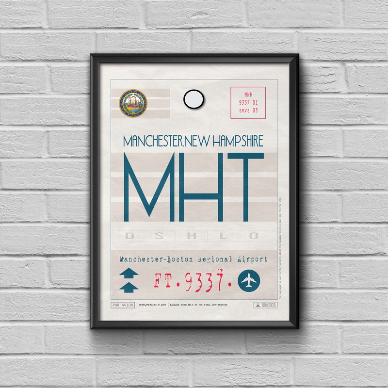 Manchester to Boston - Etsy