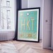 Phuket Airport Tag, Thailand Travel Poster, HKT Airport Code, Thai ...